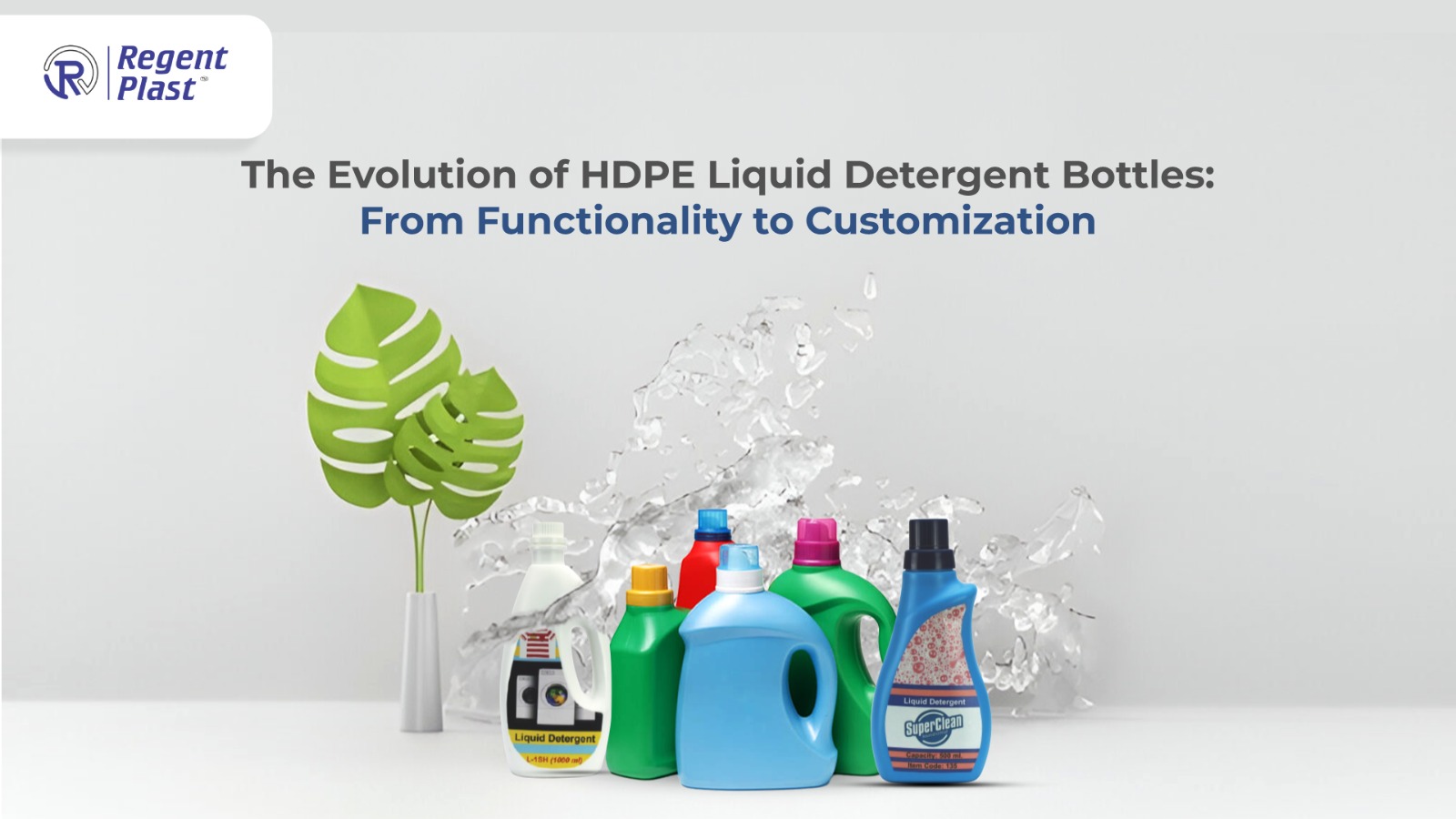 The Evolution of HDPE Liquid Detergent Bottles: From Functionality to ...